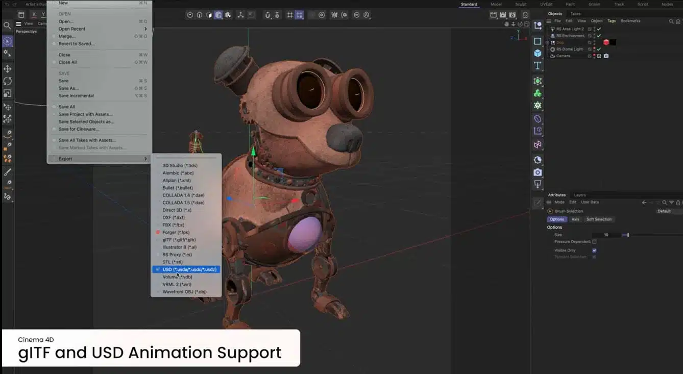 Cinema 4d Animation Logo